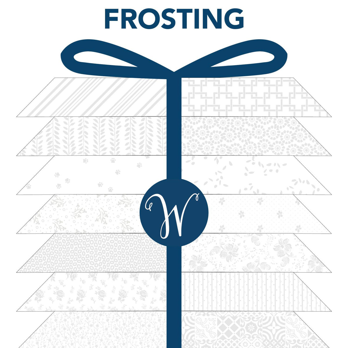 White Frosting: Fat Quarter Bundle