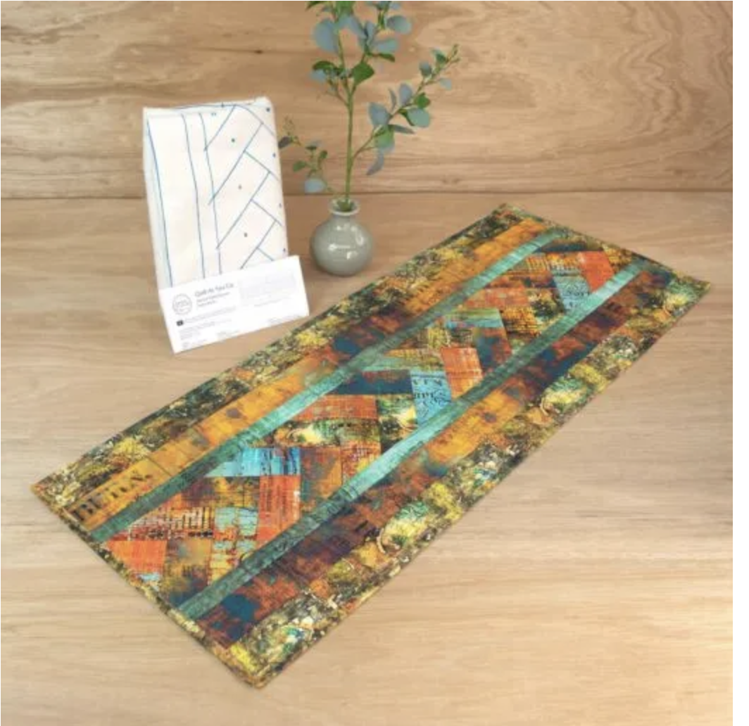 QAYG Table Runner- Venice – Inspired to Sew