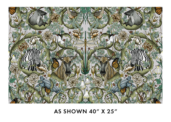Mythic Forest: Multi/Gray 108 Wide