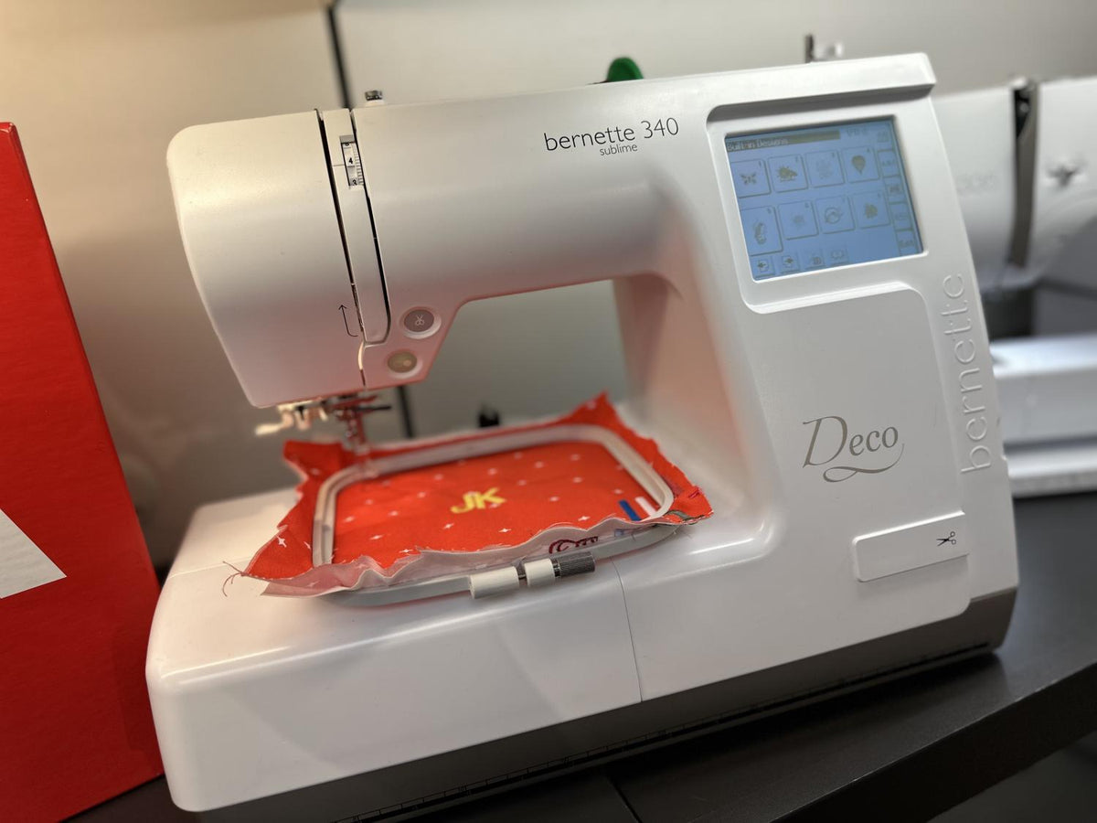 Bernette Deco 340 Embroidery Machine-USED Model #6710