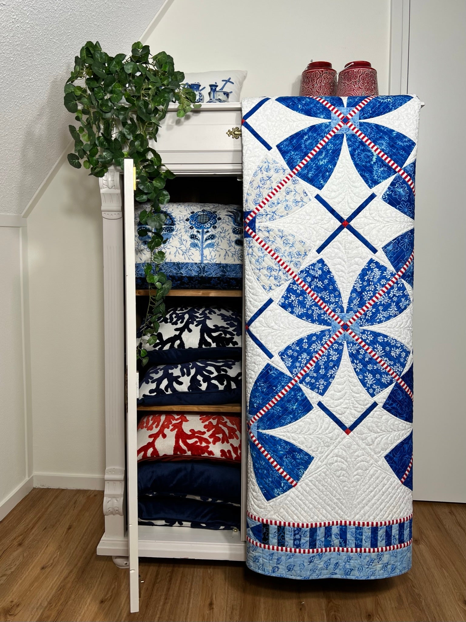 Bluebell Quilt Kit by Jacqueline DeJonge