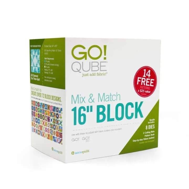 GO! Qube Mix & Match 16" Block 55650