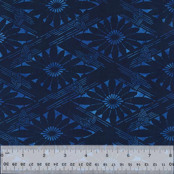 Indigo Batik: Fence Royal