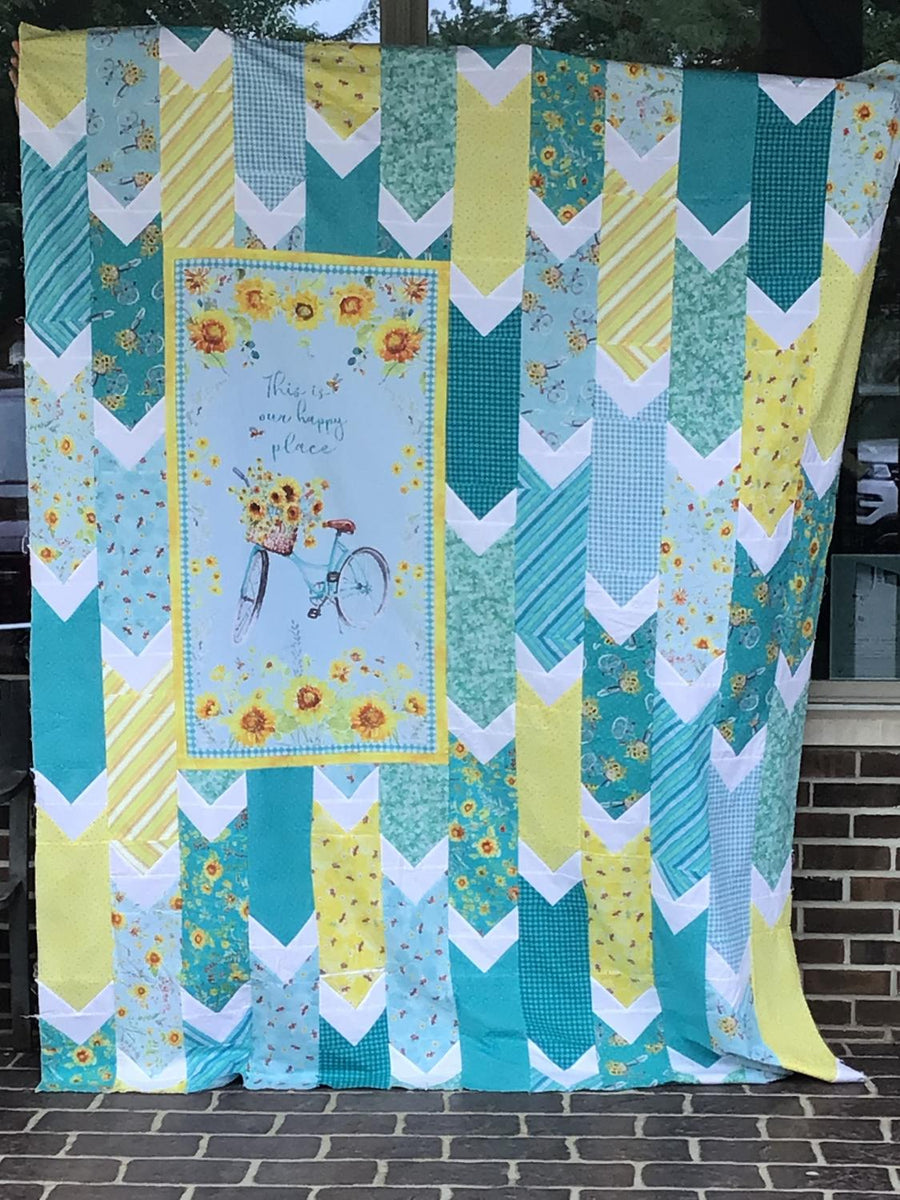 Sunflower Verity Twin Quilt Kit