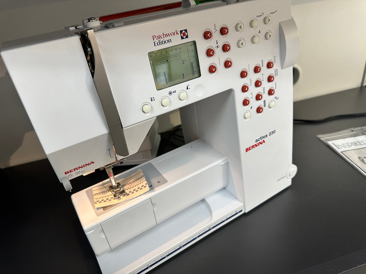BERNINA Activa 230 Sewing Machine-USED Model
