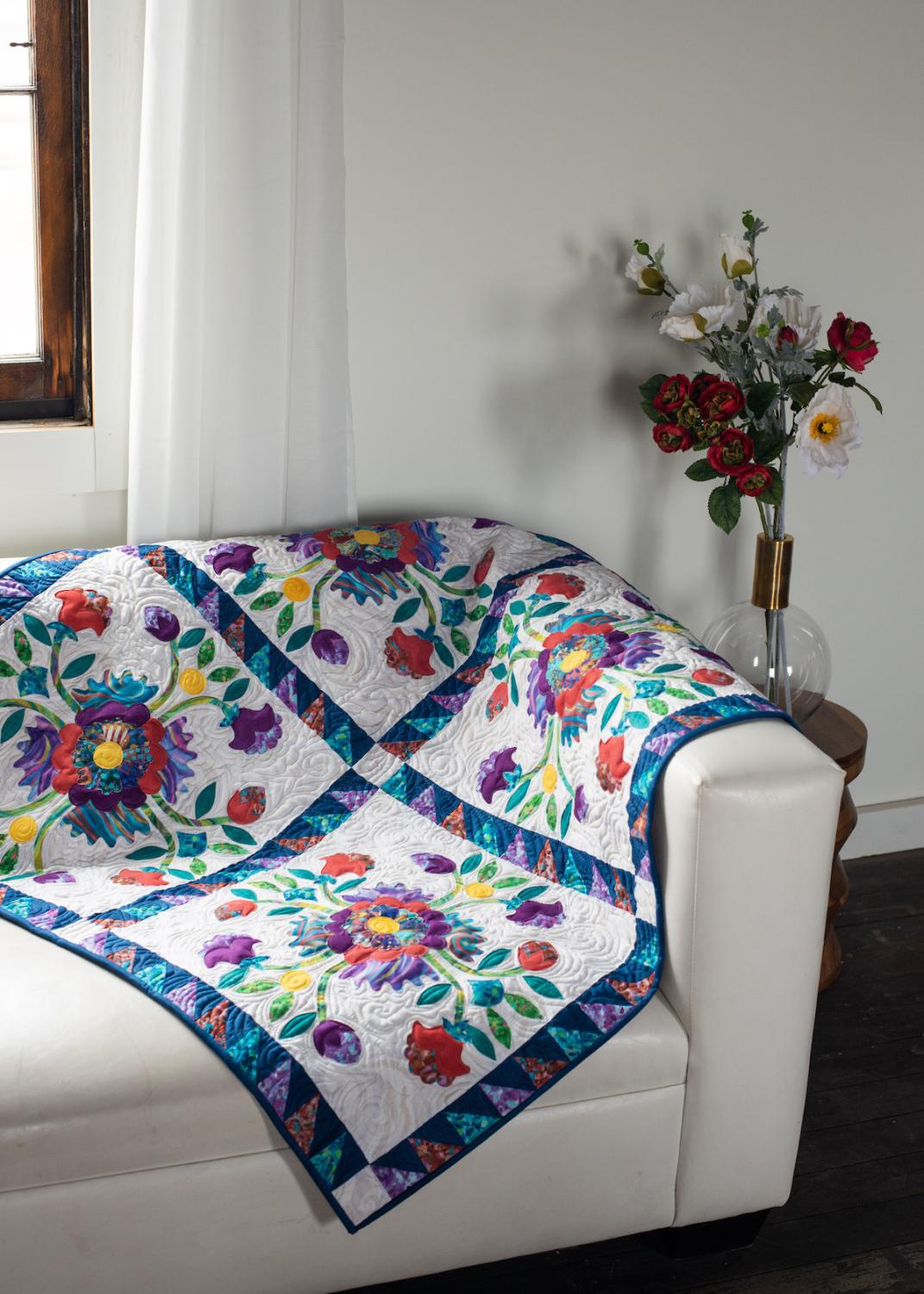 Americana Rose Quilt Kit:Impressions