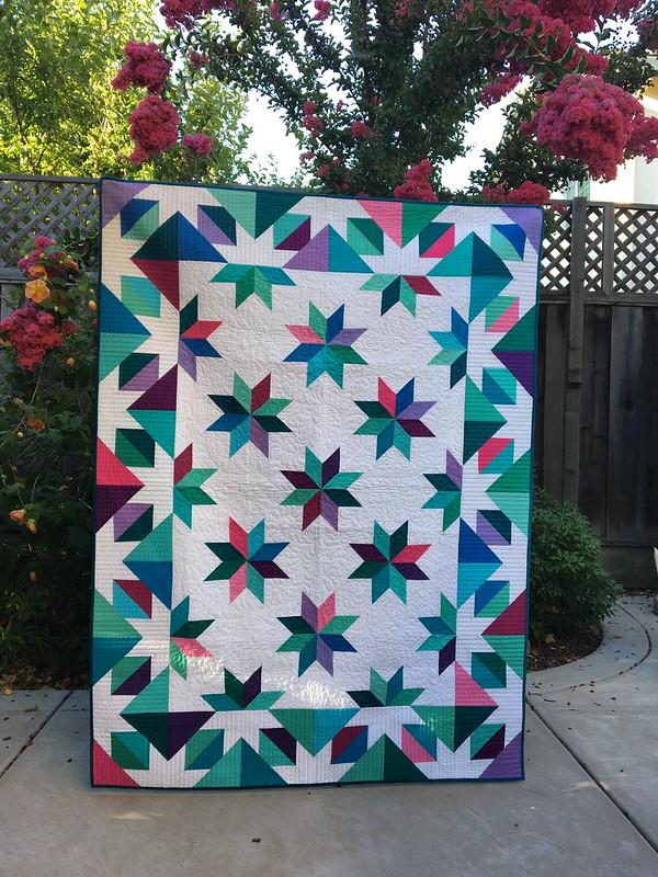 Confetti Stars Quilt Pattern