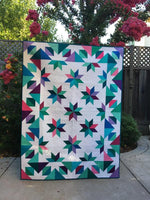 Confetti Stars Quilt Pattern