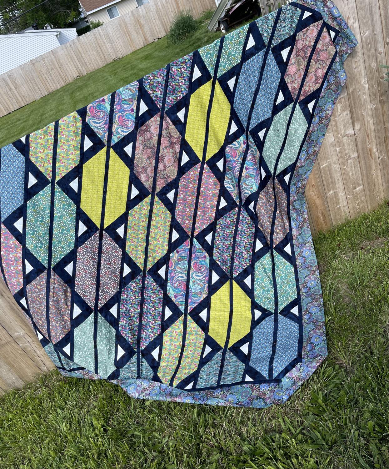 Counterpoint Quilt Kit: Featuring Fantasy Fabric