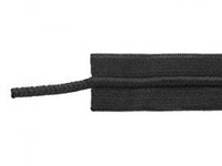 Draw Cord Elastic Black 1.25" wide