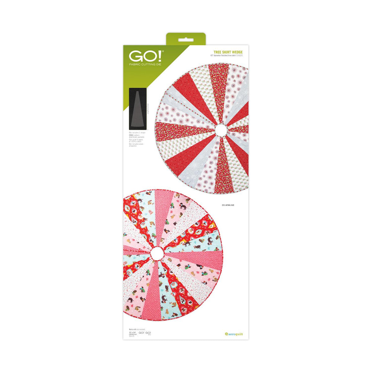 GO! 55620 Tree Skirt Wedge