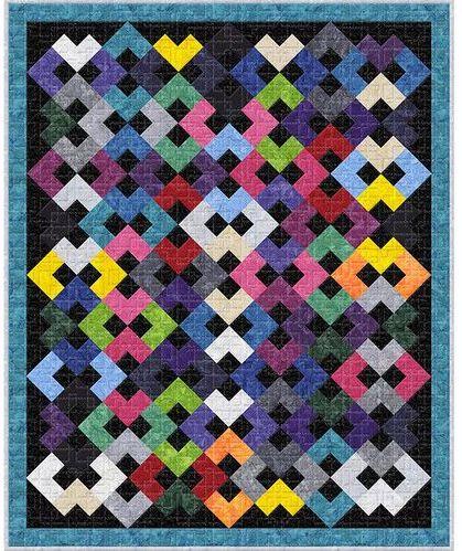 Interlock Pattern: by Wilmington Prints