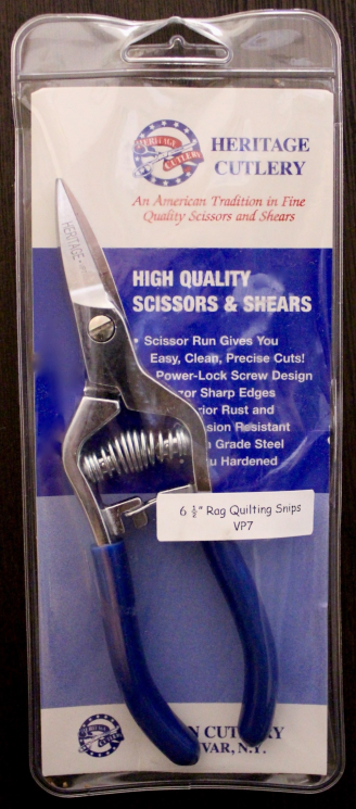 Spring Loaded Rag Quilting Scissors