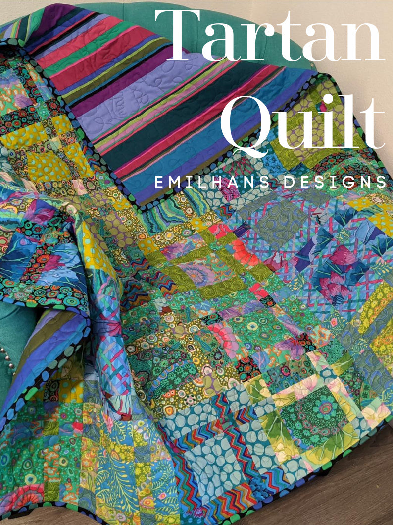 Tartan Quilt Pattern | Emilhans Designs | Inspired to Sew